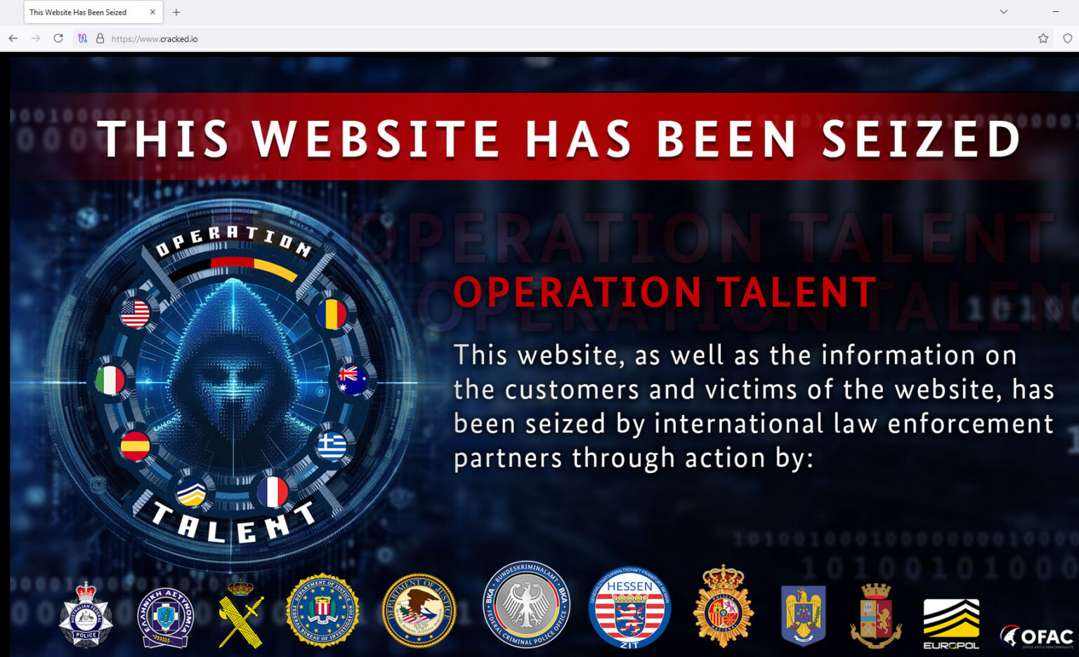 Europol and FBI Dismantle Cracked and Nulled Cybercrime Forums