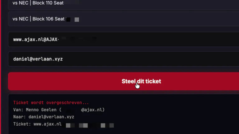 AFC Ajax data breach exposed fan information, risked ticket theft